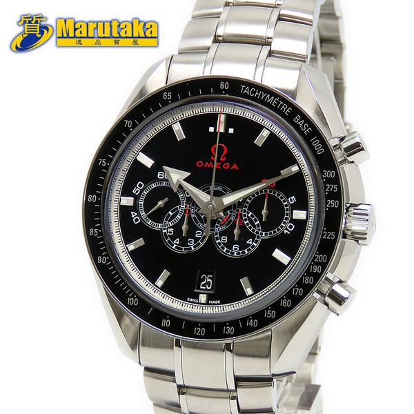 Omega Speedmaster Olympic Collection Co-Axial Broad Arrow SS Automatic ...