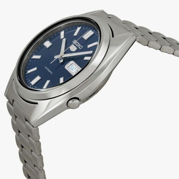 Seiko Automatic Blue Dial Stainless Steel Men's Watch SNXS77 ...