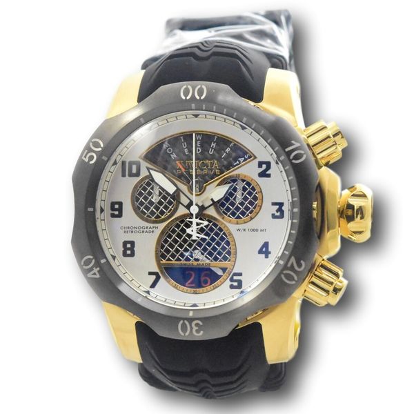 Invicta Reserve Venom Men's 54mm Cage Dial Swiss Made Chronograph Watch ...