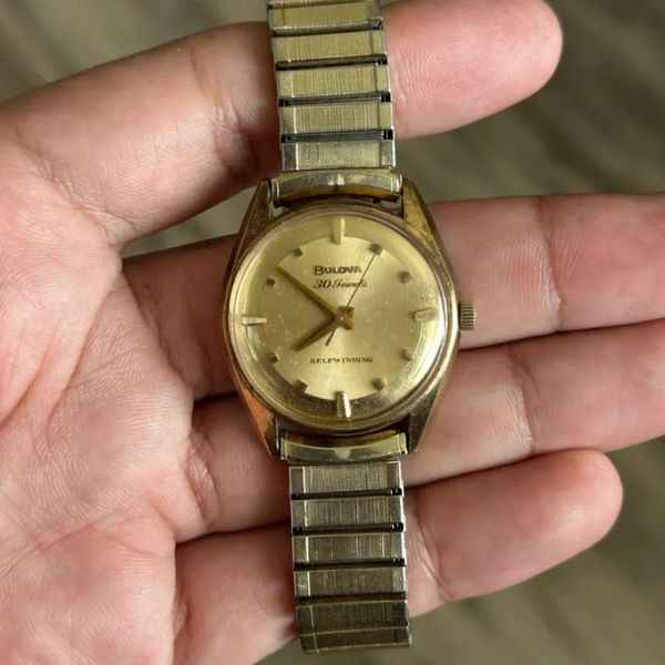 Vintage 60s Bulova Self Winding Watch 30 Jewel | WatchCharts Marketplace