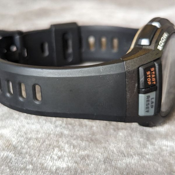 Casio WS-1000H Illuminator 43mm Black Resin Digital Chronograph Watch ...