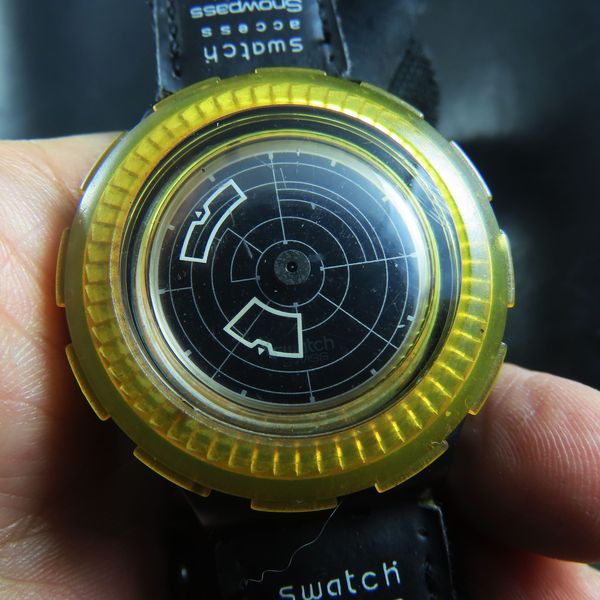 Swiss Made Swatch Special Hour & Minute Hands WR 200M Quartz Men Watch ...