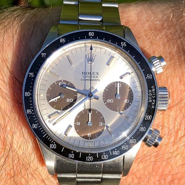 FS: 1973 Rolex Daytona 6263 Panda w/ Chocolate Sub Dials & Papers ...