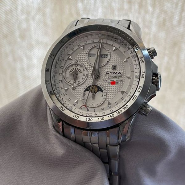 FS: CYMA Day-Date Moonphase Automatic Chronograph (Full Set ...