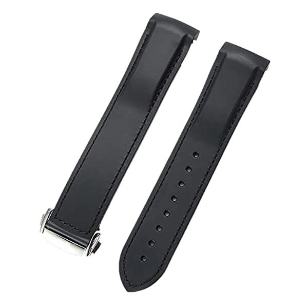 Nywing Watch Belt 20mm 22mm OMEGA Belt SEAMASTER Omega Belt Silicon ...
