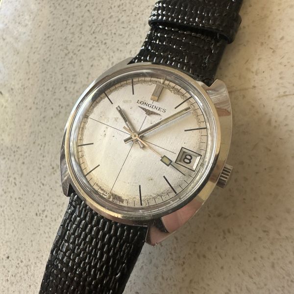 Late 1960â s To Mid 1970â s Swiss Longines Hand Wind Menâ s Watch ...
