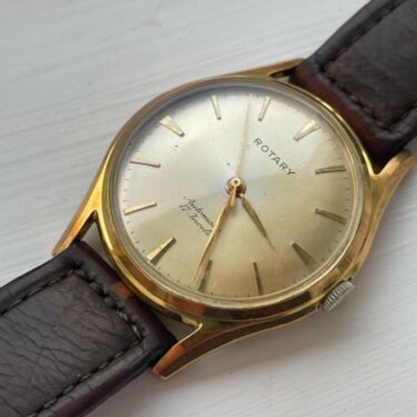 Rotary Automatic Vintage Mens Watch | WatchCharts Marketplace