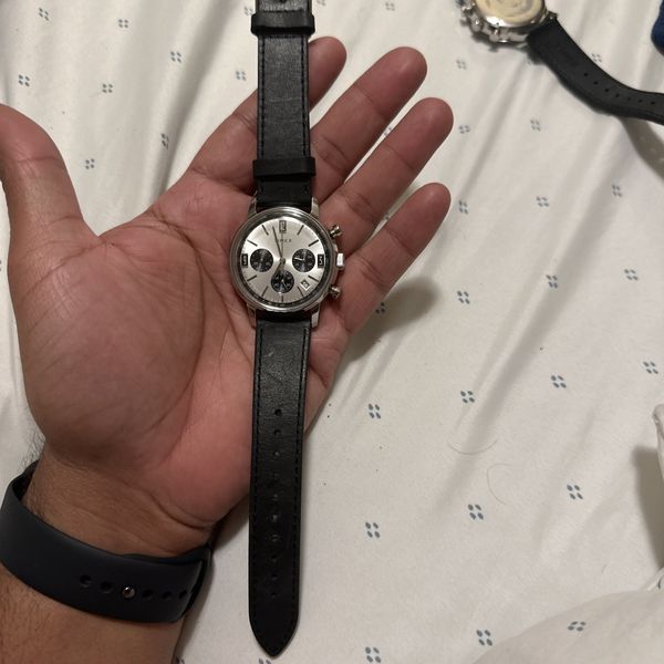 Timex Marlin Chronograph Quartz Silver Dial Men's Watch TW2W10300 ...