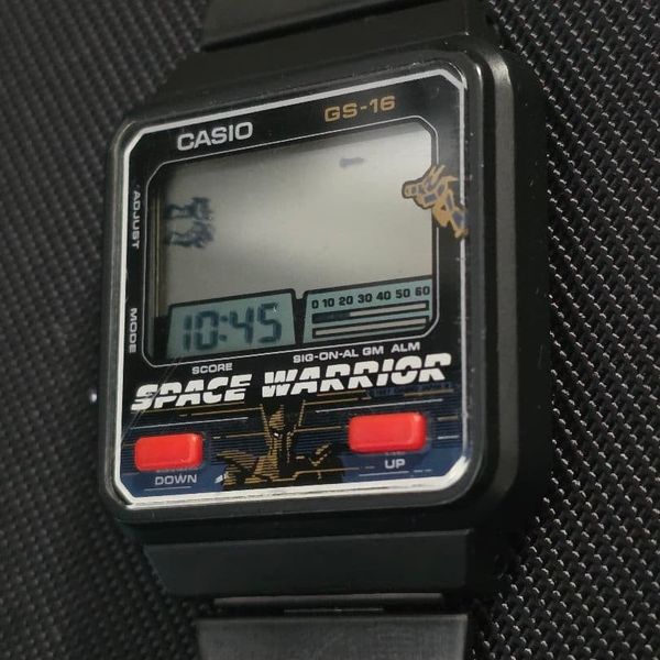 Casio GS-16 Watch Game & Watch Vintage Metal Band Japan Rare Vintage ...