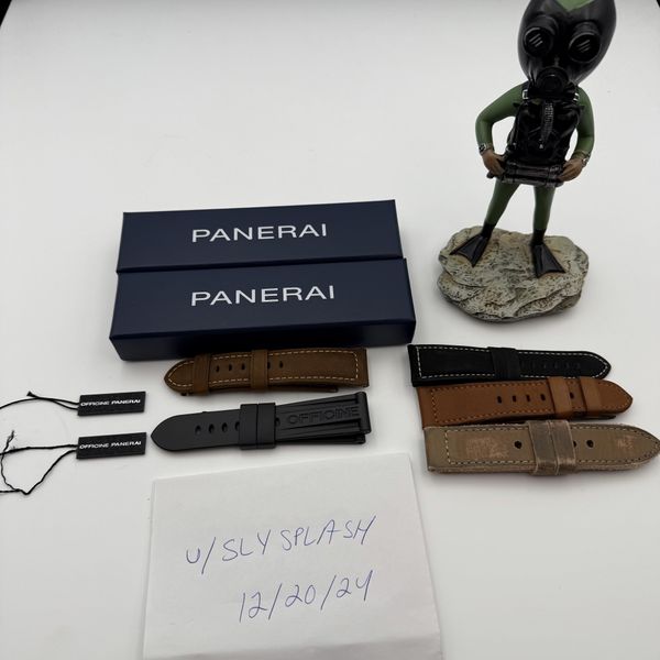 [WTS] Panerai OEM straps and Custom handmade straps 24-26mm ...