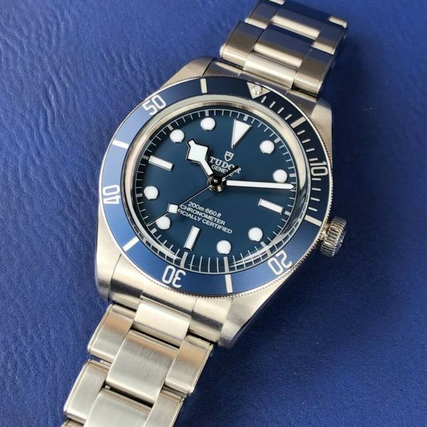 Black Bay Fifty-Eight BB58 Navy Blue - Box, Papers, Receipt & 4yrs ...