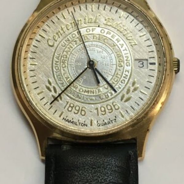 Hamilton Quartz Centennial Edition Mens Wrist Watch | WatchCharts