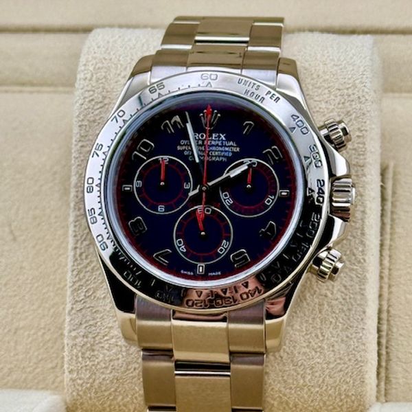 FS: Rolex Daytona 116509 Red Racing Dial | WatchCharts Marketplace