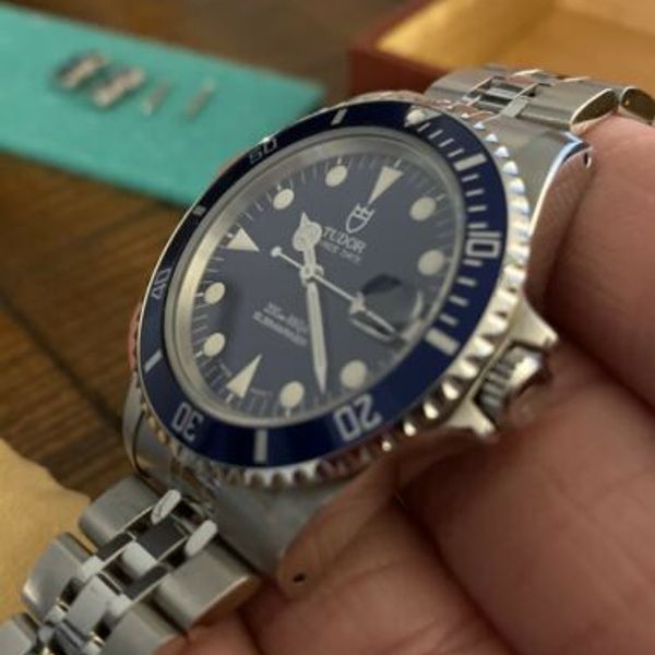 Rolex Tudor Date Submariner 75190 Blue Self-Winding. Prestine!, Circa ...