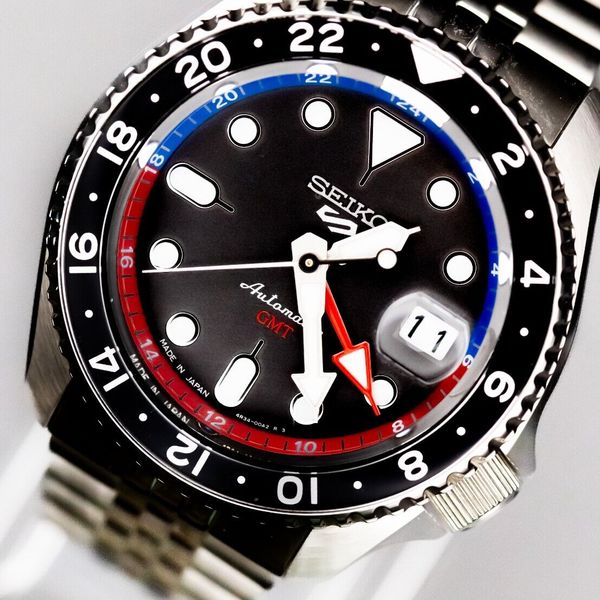 SEIKO SSK019J1 - Seiko 5 Sports SKX GMT U.S. Special Edition ...