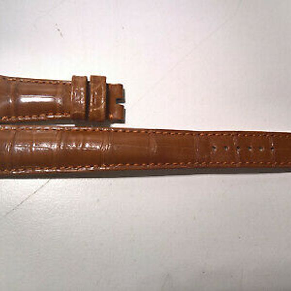 RARE Vintage Leather Rolex strap 346775 BSTD 20/16mm Genuine 100% New ...