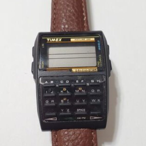 Vintage Timex Hotline 100 Calculator Watch | WatchCharts Marketplace