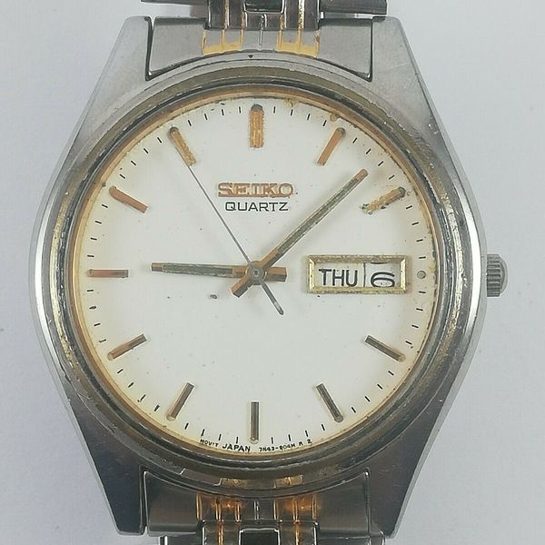 Vintage SEIKO 7N43-9011 Japan Quartz Watch Working Condition | WatchCharts