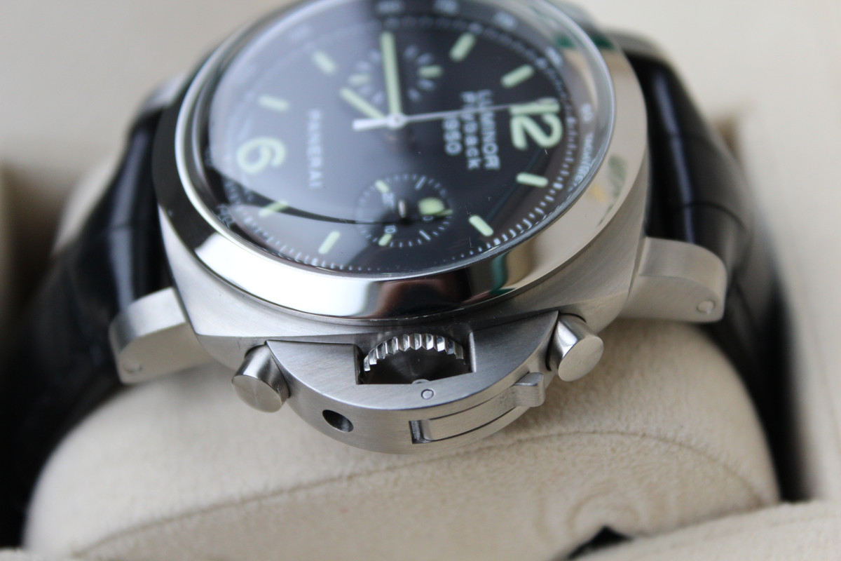 FS: Panerai PAM 212 Luminor Flyback Chronograph PAM00212 Rare! W/BOX ...