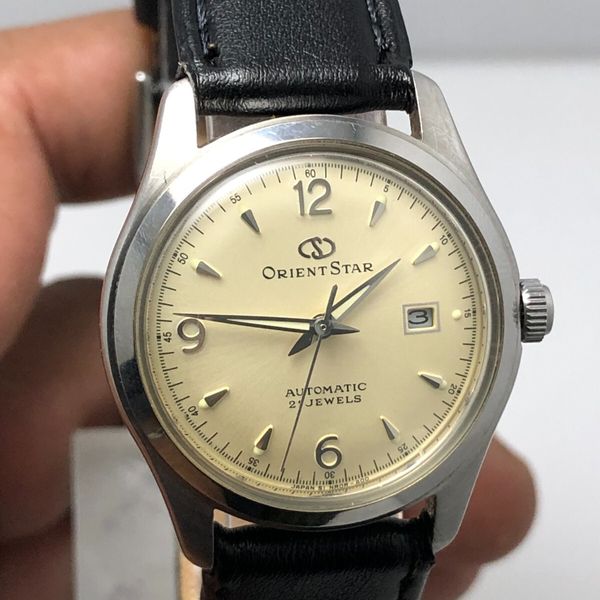 Vintage Orient Star 55742 Automatic 21 Jewels Unisex 29mm Wristwatch ...