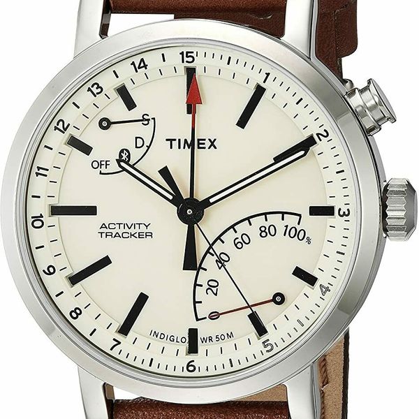 Timex Metropolitan Bluetooth Activity Tracker Brown Men’s Watch ...