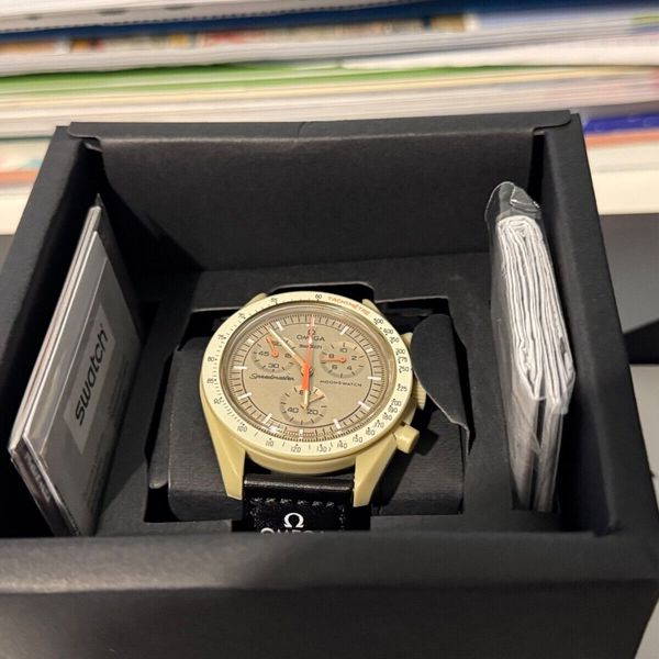 OMEGA X SWATCH MOONSWATCH MISSION TO JUPITER SPEEDMASTER Bioceramic NEW ...