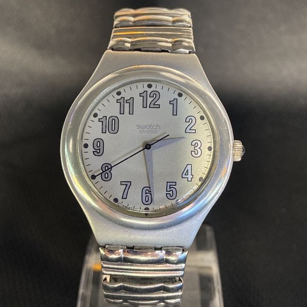Vtg Swatch IRONY Aluminum 37mm Works Great Swatch Watch | WatchCharts ...
