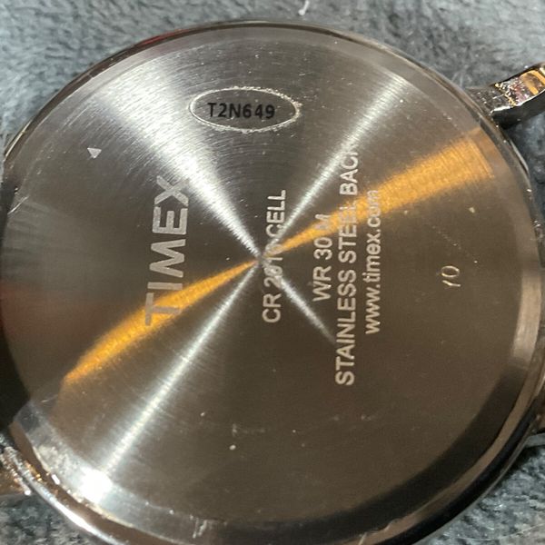 TIMEX WEEKENDER INDIGLO Watch New Battery Very Good Condition Nylon ...