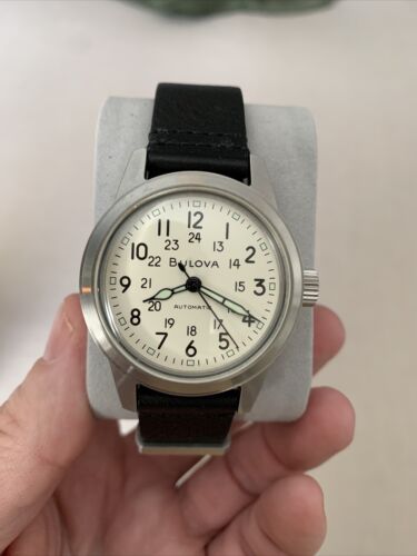 Bulova Hack 96A246 Watch with Ivory Dial - Mint Condition | WatchCharts