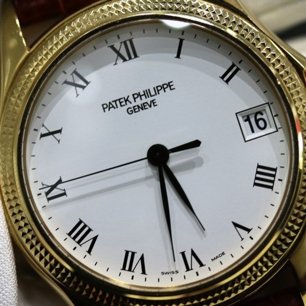 FSOT:Patek Philippe ref 5117 J Calatrava 18k Yellow gold with Archive ...