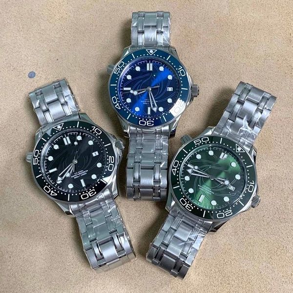 Seiko Mod Seamaster Style | Blue Wave Dial 42mm | Custom Build NH35 ...