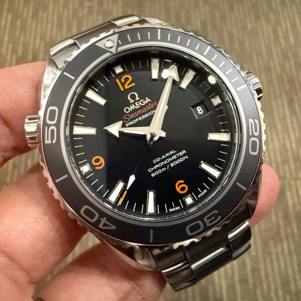 Sep 14 Local Omega Seamaster Planet Ocean 600 PO600 Ceramic Bezel Black ...