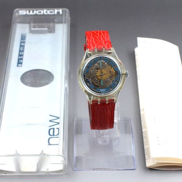 *Near MINT* Vintage SWATCH Automatic Skeleton 23J UNI-SEX 37mm Watch From JAPAN | WatchCharts ...