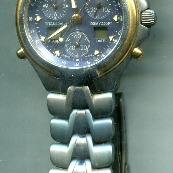 Aus Nachlass: Tissot Chronograph ETA Cal.251.265 - Batterie leer ...