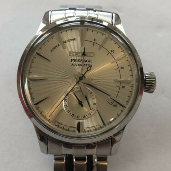 Seiko Presage Silver Men's Watch - SSA341J1 | WatchCharts Marketplace