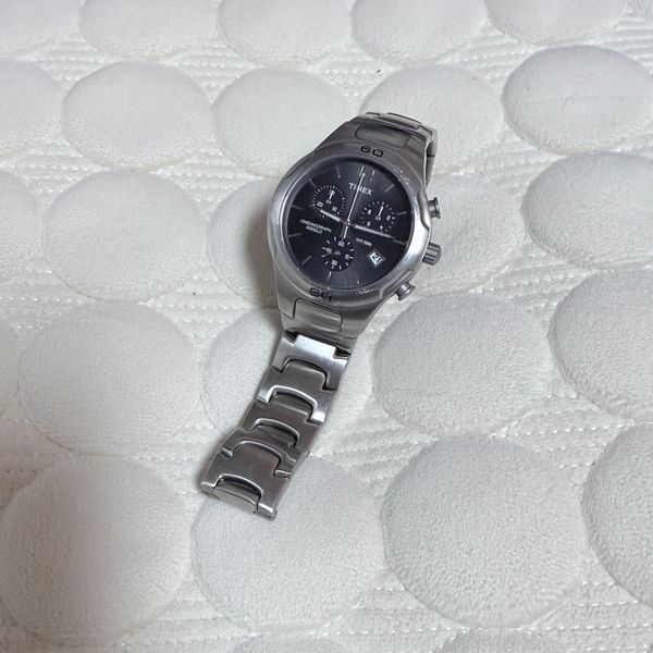 Vintage Timex Indiglo R4 Chronograph Circumference Approx 17.5cm ...