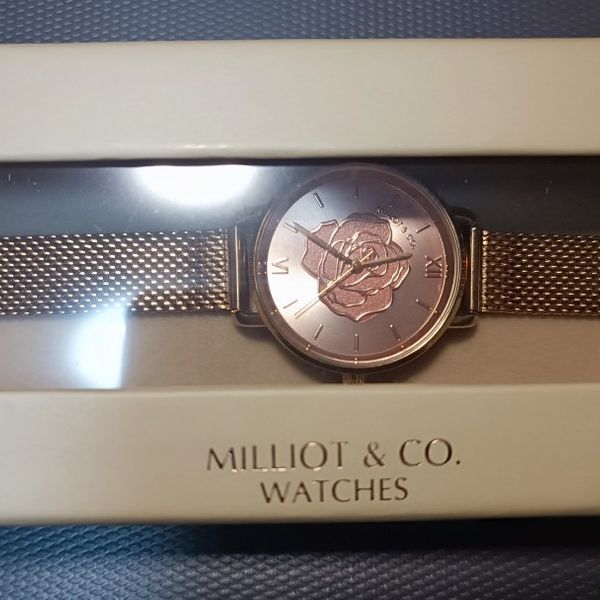 Milliot & Co Beauty and the Beast Rose Gold watch | WatchCharts Marketplace