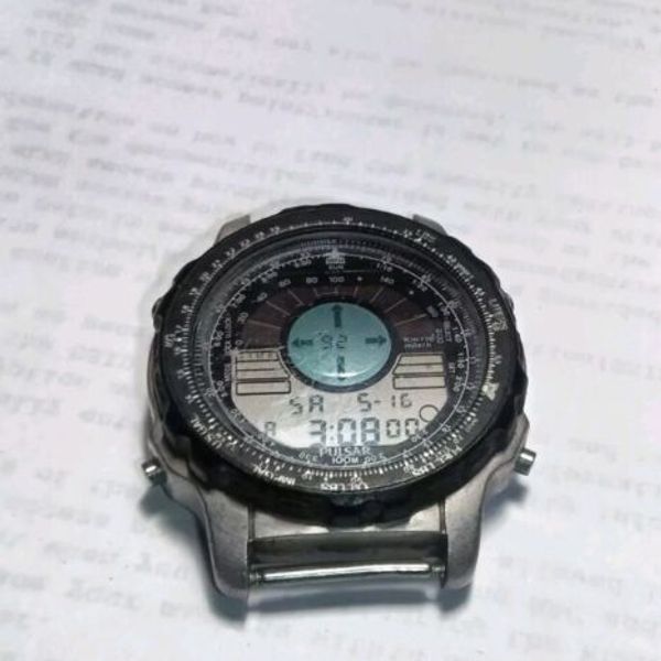 Very Rare Pulsar Seiko Pilot Watch W800-6020 New Battery | WatchCharts ...