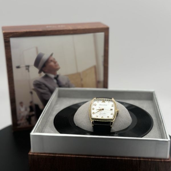 Bulova Frank Sinatra Young at Heart Automatic Mens Watch 97B197 ...
