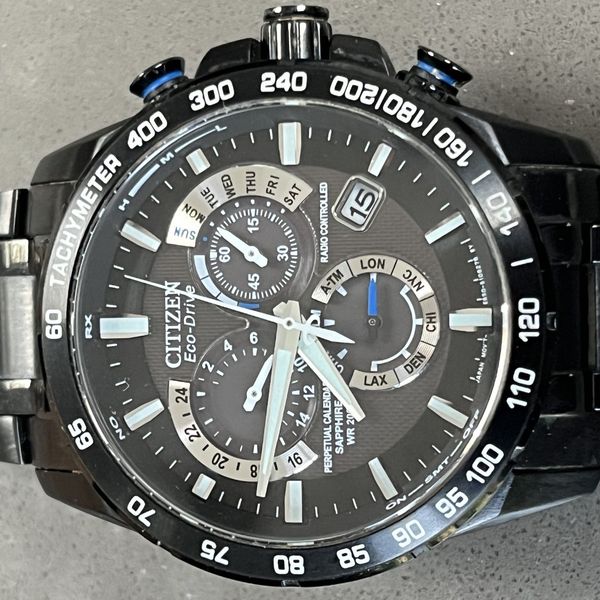 Citizen Eco Drive Perpetual Chrono AT Radio Controlled watch AT4007-54E ...