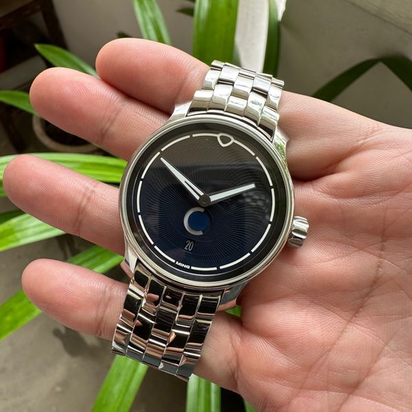 MINT* MING 37.05 Moonphase OCT 24 Full Set with Universal bracelet ...