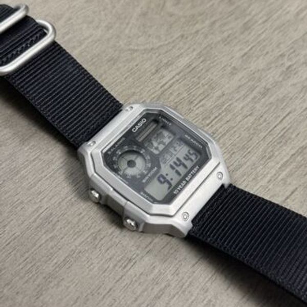 CASIO ROYALE AE-1200 - STAINLESS SKX Sapphire Crystal Mod - CUSTOM ...