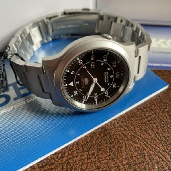 Seiko 5 Automatic SNK809 SNK809K1 SNK809K 21 Jewel Men's Watch *UK ...