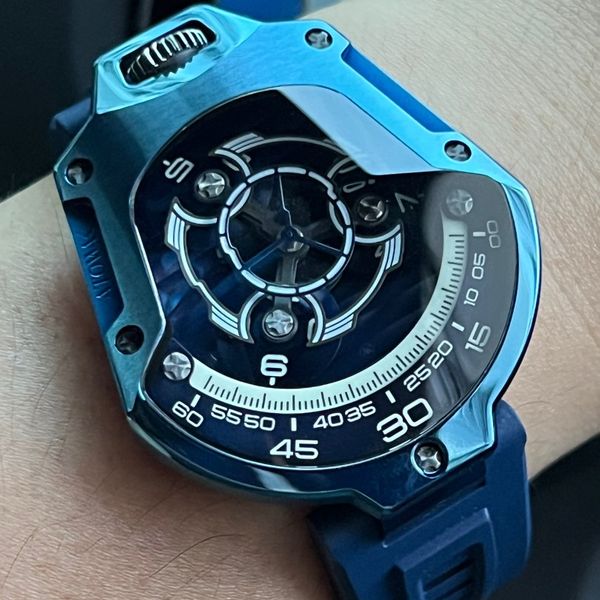 Atowak Spaceship “Abyssal Blue” | WatchCharts Marketplace