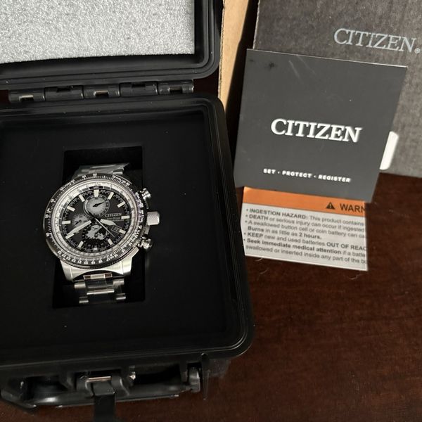 CITIZEN PROMASTER SKY BY3006-53H Geo Trekker 46mm Eco-Drive Radio Solar ...