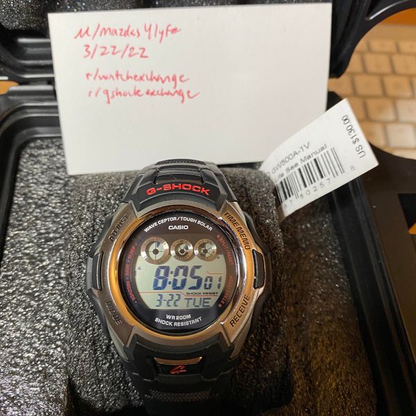 [WTS] MINT Casio G-Shock Solar GW-500A | WatchCharts