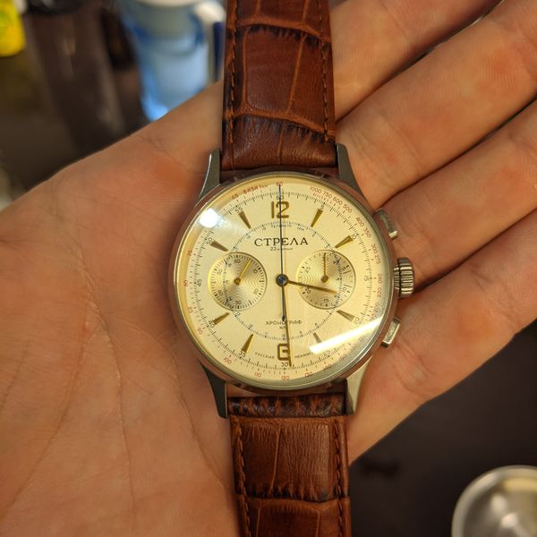 FS: Strela TR42CYM Russian pilot watch P3133 | WatchCharts