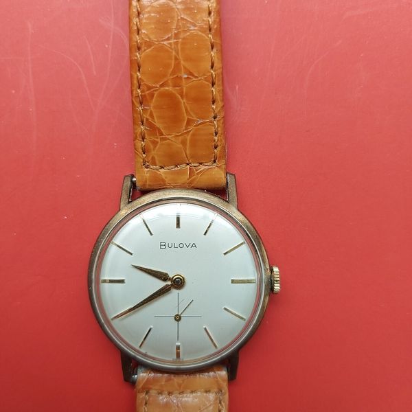 Bulova Automatic Mechanical Watch/ M7 10k RGP Bezel / stainless steel ...