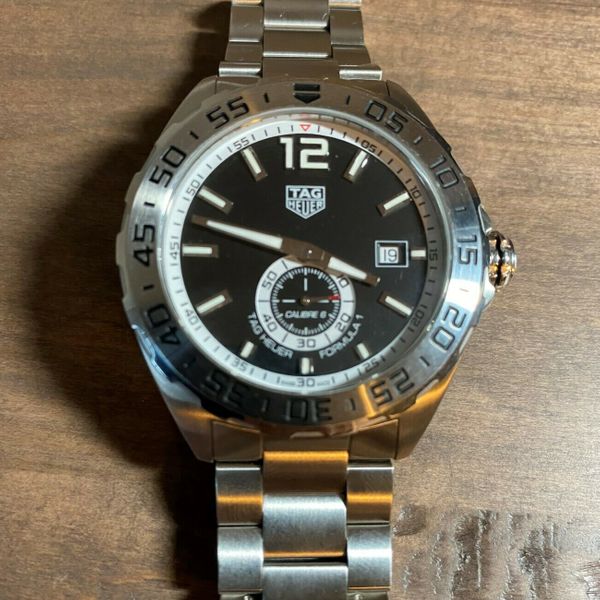 Pre-Owned A+ Tag Heuer Formula 1 Automatic Calibre 6 Black Men's Watch ...