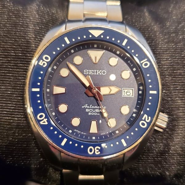 FS: Seiko 1st Gen Blue Sumo (SBDC003) w/Miltat Oyster, Sapphire, Lumed ...